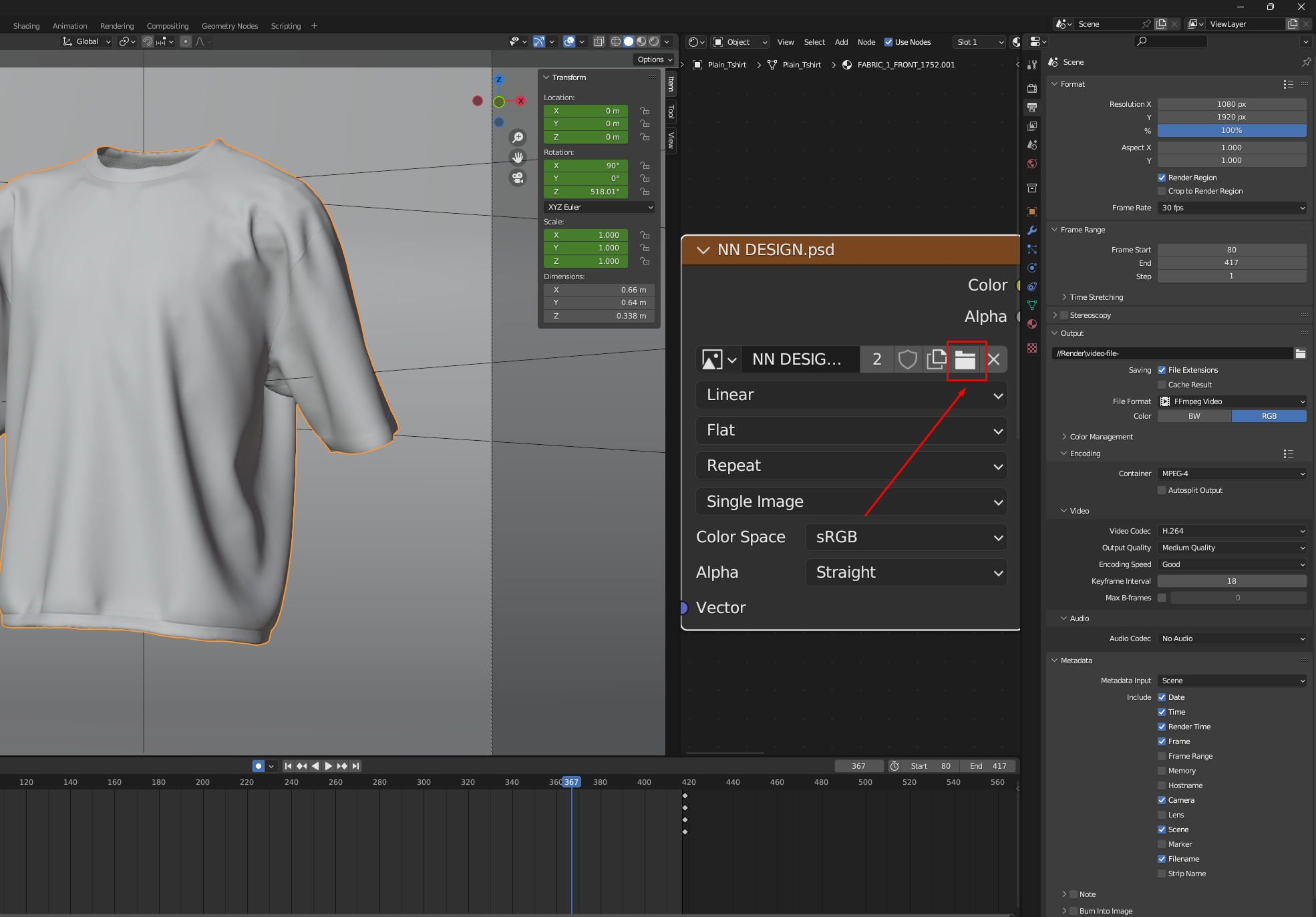 Blender Tips and Tricks for 3D Mockups T-Shirt Designs - 3D Mockup